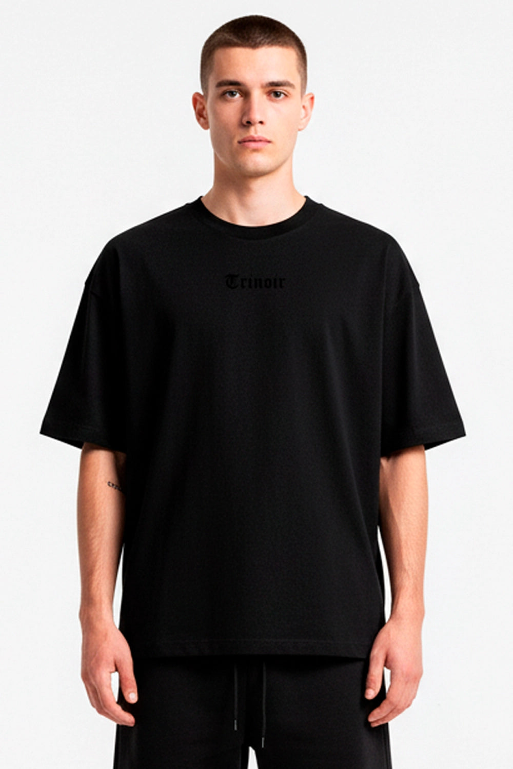 Polera Oversize (EXTRA HEAVY WEIGHT) - Negro – TriNoir